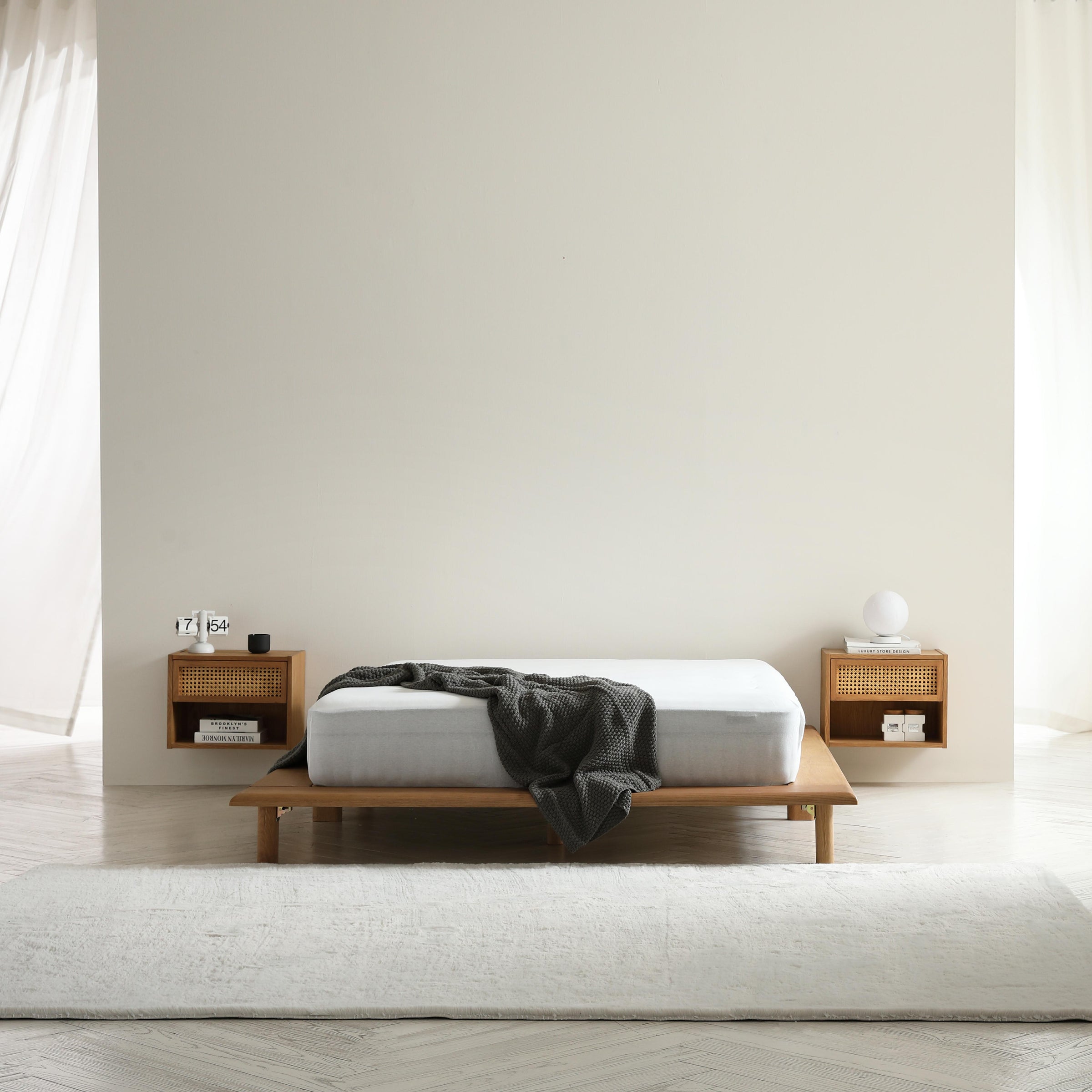 Kahala Bed | Valyou Scandinavian Style Luxury Wooden Bed Set
